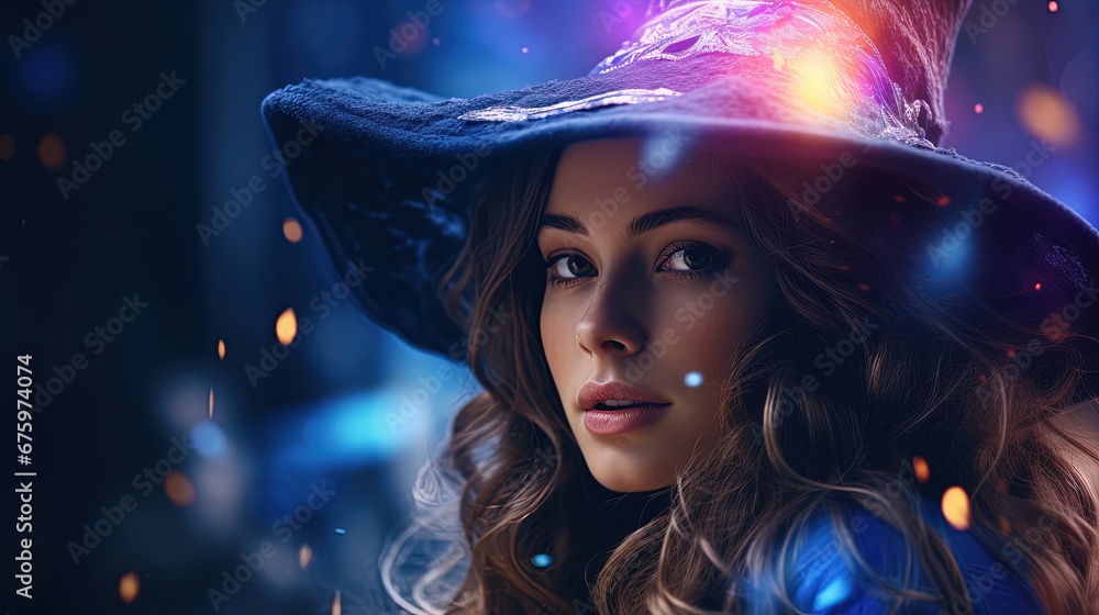 Enchantress in Colors: A Stunning and Vibrant Portrayal of a Mystical ...