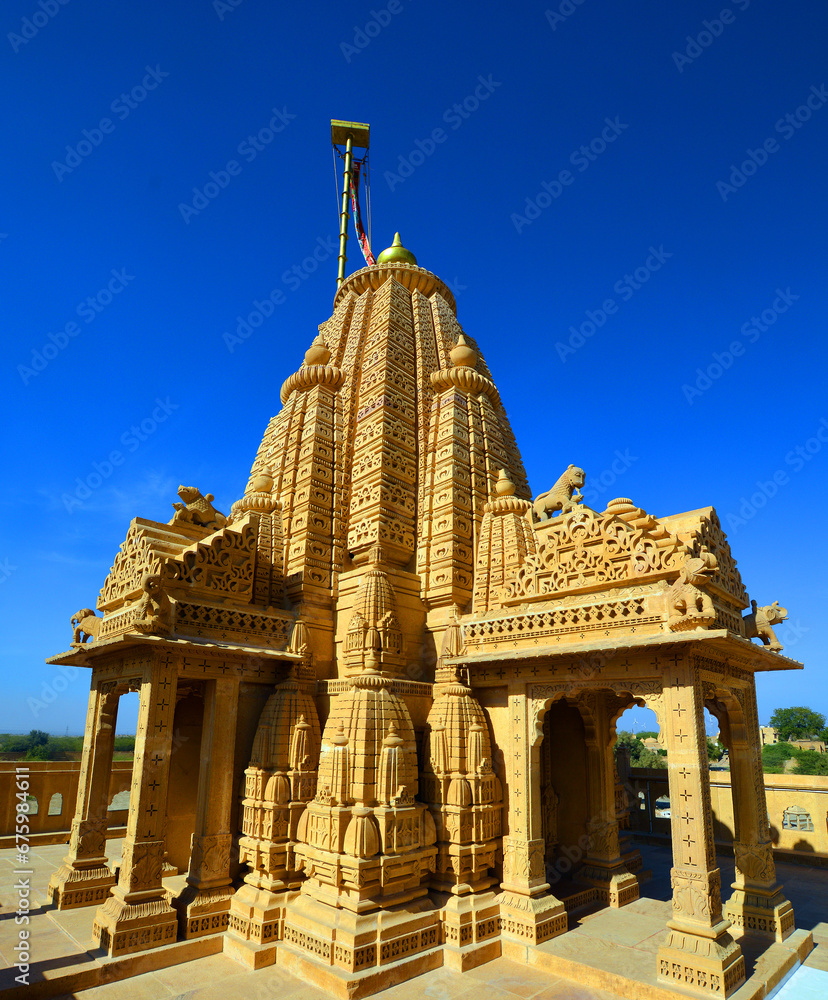 Lodurva Jain Temple, near Jaisalmer in Rajasthan, is dedicated to the ...
