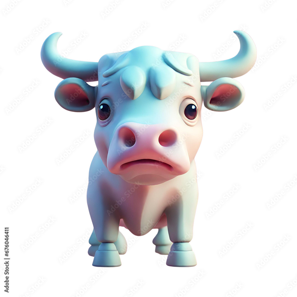 Cow with Character Exploring the Viral Allure of a Cartoon Cow with ...