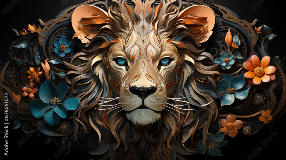 Zodiac Animal Art: Beautiful artwork depicting the zodiac animal of the ...