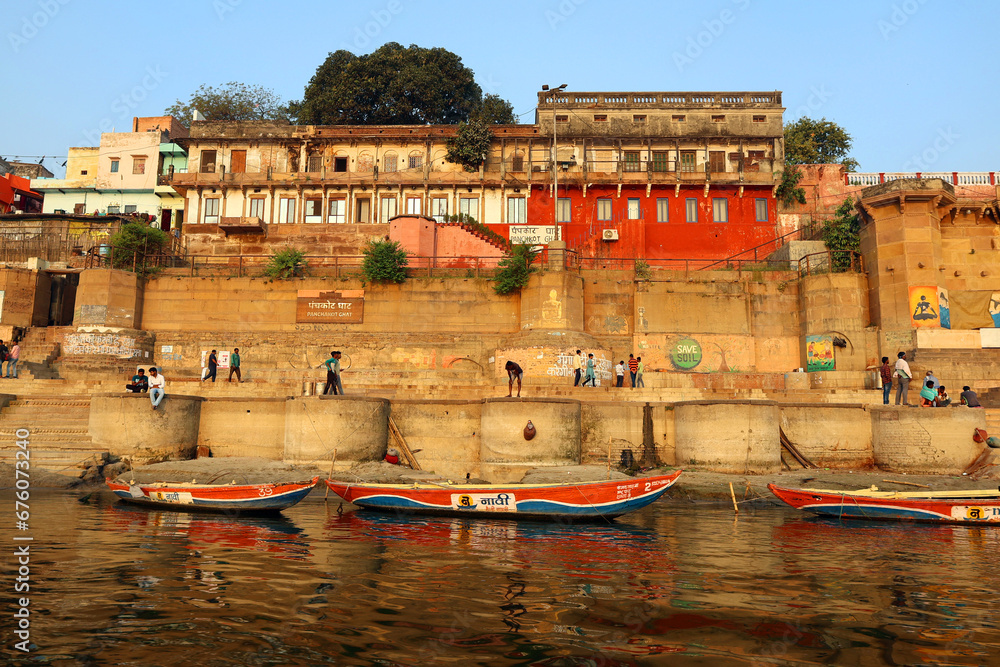 Varanasi, Banaras or Benares and Kashithat has a central place in the ...