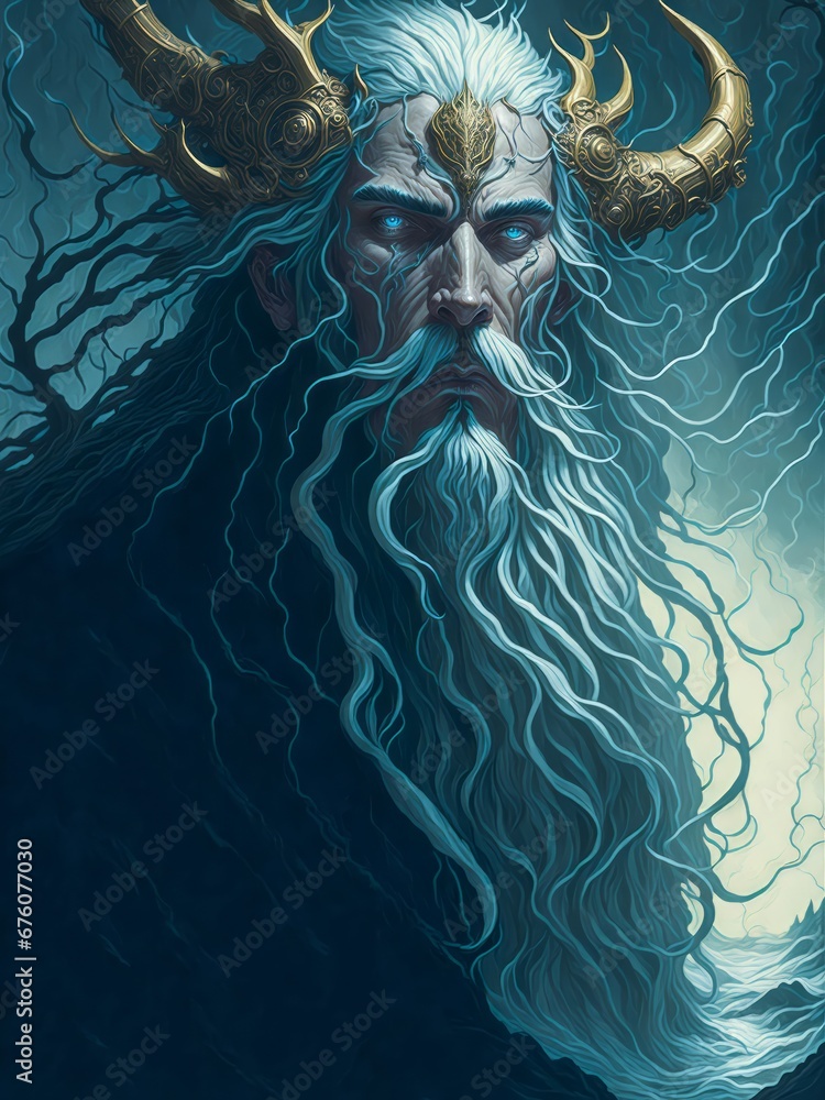 Njord Norse God of the Wind, Seafarers, Coasts, Inland Waters, and ...