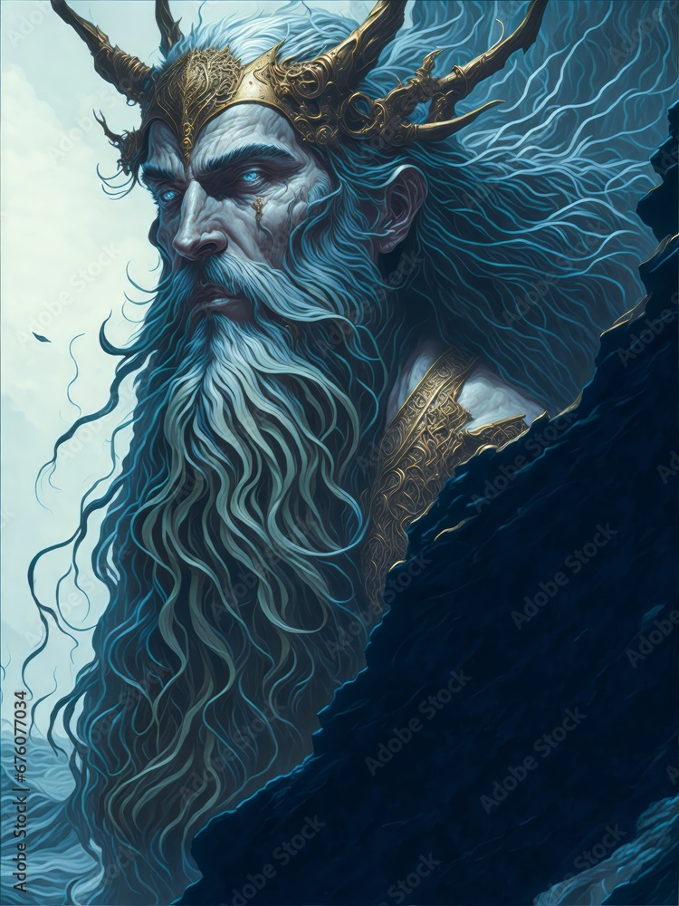 Njord Norse God of the Wind, Seafarers, Coasts, Inland Waters, and ...