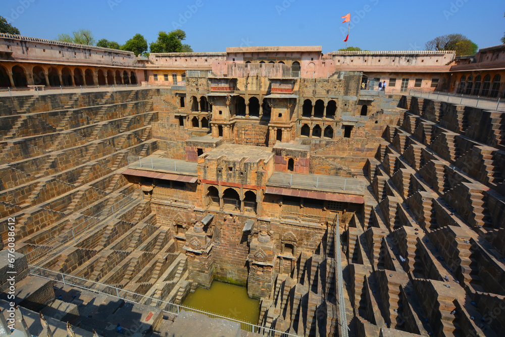 Abhaneri or Abaneri is a village in the Indian state of Rajasthan ...