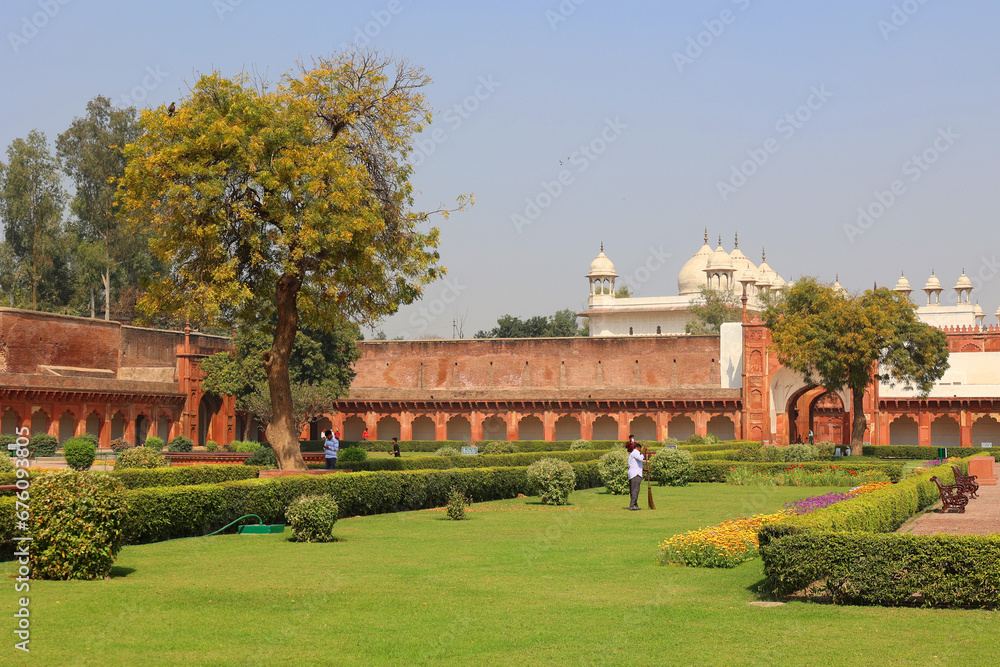 Agra Fort is a historical fort in the city of Agra and also known as ...