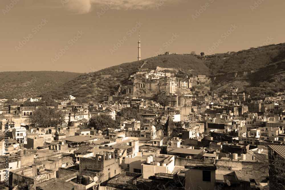 Bundi India Taragarh Fort is gigantic architecture nestled in Bundi ...