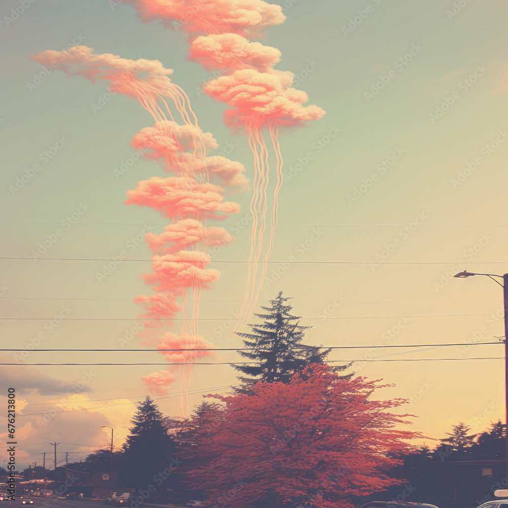 Eternal Twilight Weirdcore Dada Surreal Lofi Album Cover Art - Minimal ...