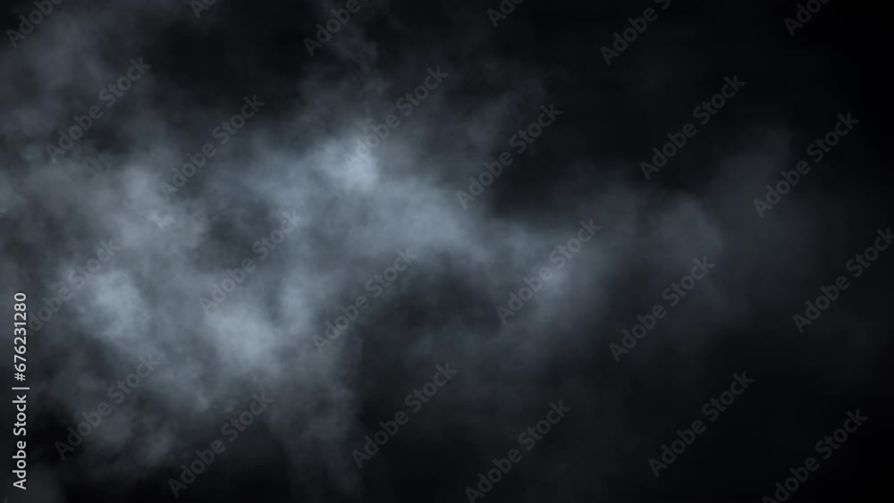 Cinematic spooky magic Halloween horror-show atmospheric swirling smoke ...