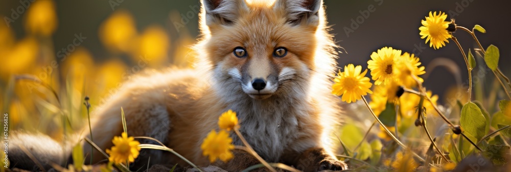 Mammals European Red Fox Vulpes , Background Image For Website ...