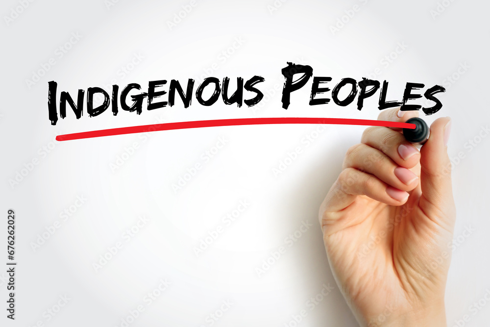 Indigenous Peoples are the descendants of the earliest known ...