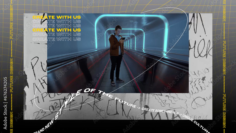 Dynamic Urban Media Opener Slideshow Template contains 41 text ...