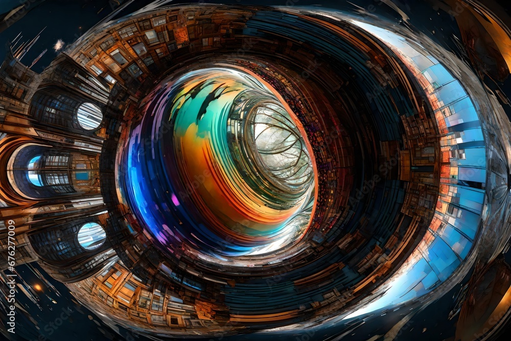 Craft a breathtaking HDRI spherical panorama with a kaleidoscope of ...