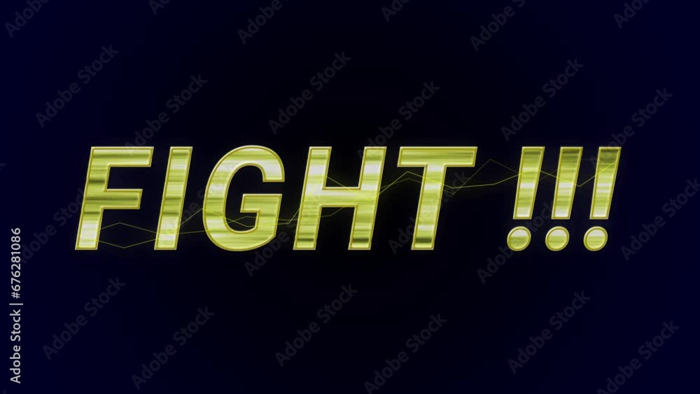 Vidéo Stock round 1 2 3 4 5 6 7 8 9 final round fight greenscreen ...