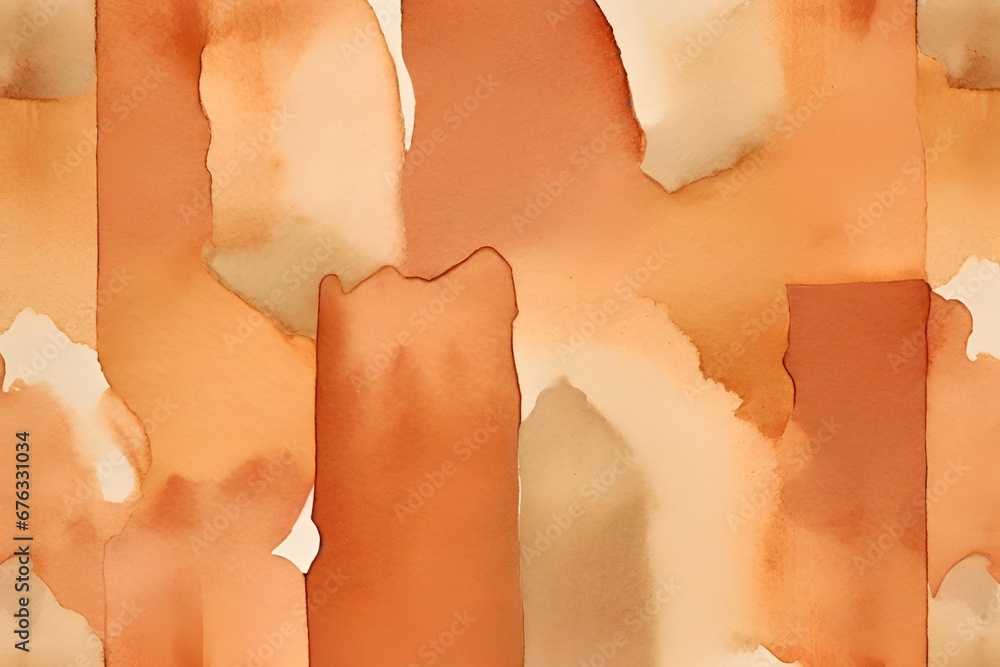 Beige color palette, layered ripped paper background, brown color ...