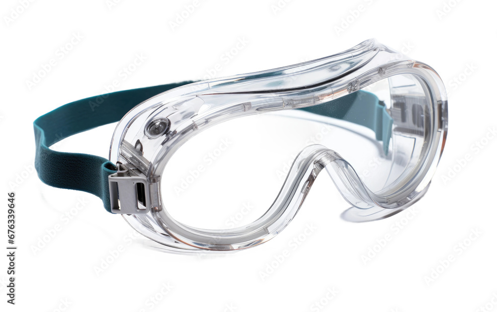 Attractive Clear Lab Goggle Isolated on Transparent Background PNG ...