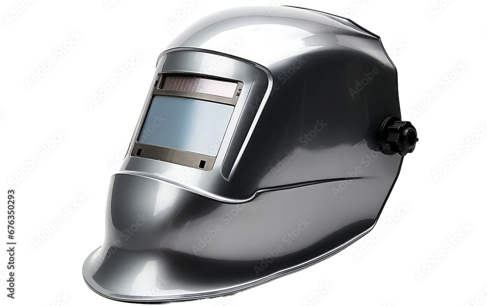 Strong Welding Helmet Isolated On Transparent Background PNG. Stock ...