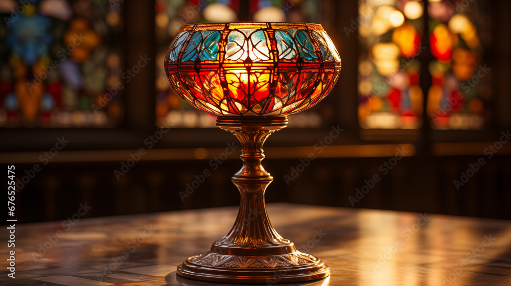 Eucharistic Adoration: A serene image of the Eucharist being adored and ...