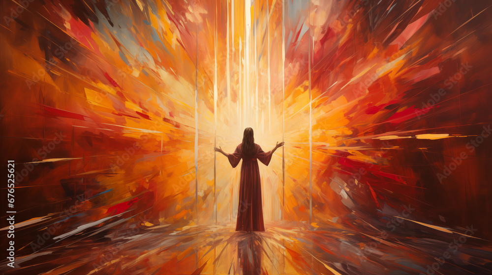 Divine Mercy Artwork: A captivating artwork depicting the Divine Mercy ...