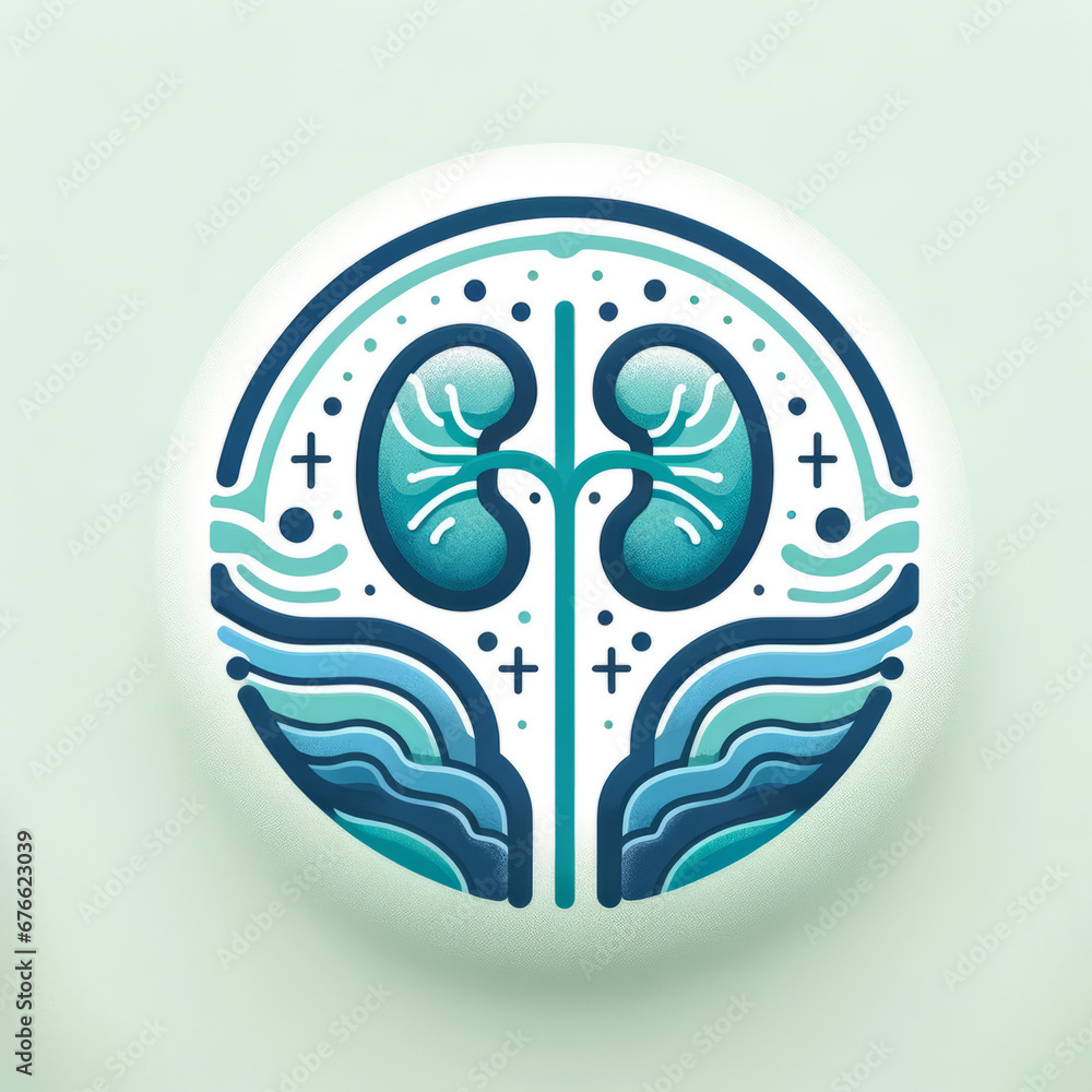 Dialysis Center Logo, Kidney Care Logo Stock Illustration | Adobe Stock