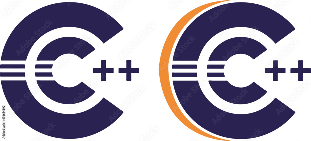 A vibrant and unique logo featuring two overlapping circles, each ...