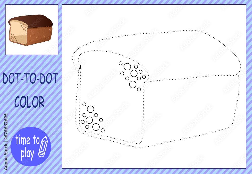 children's educational game. logic game. connect the dots by numbers ...