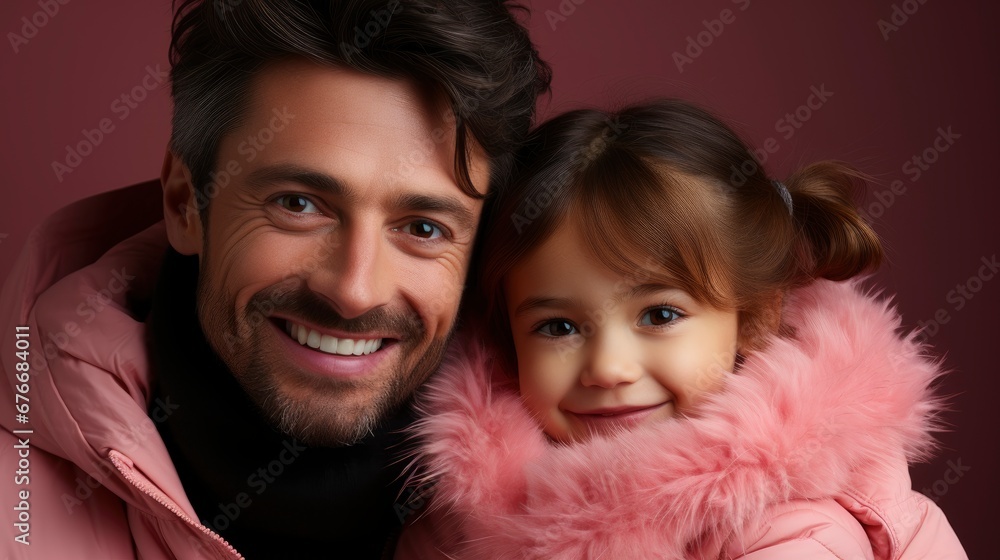 Happy Family Concept Father Baby Daughter, Desktop Wallpaper ...