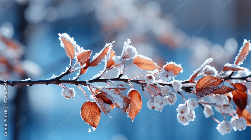 Trees Covered Hoar Frost On Cold, Desktop Wallpaper Backgrounds ...