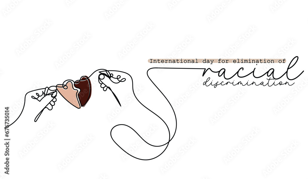 International day for elimination of racial discrimination. Human ...