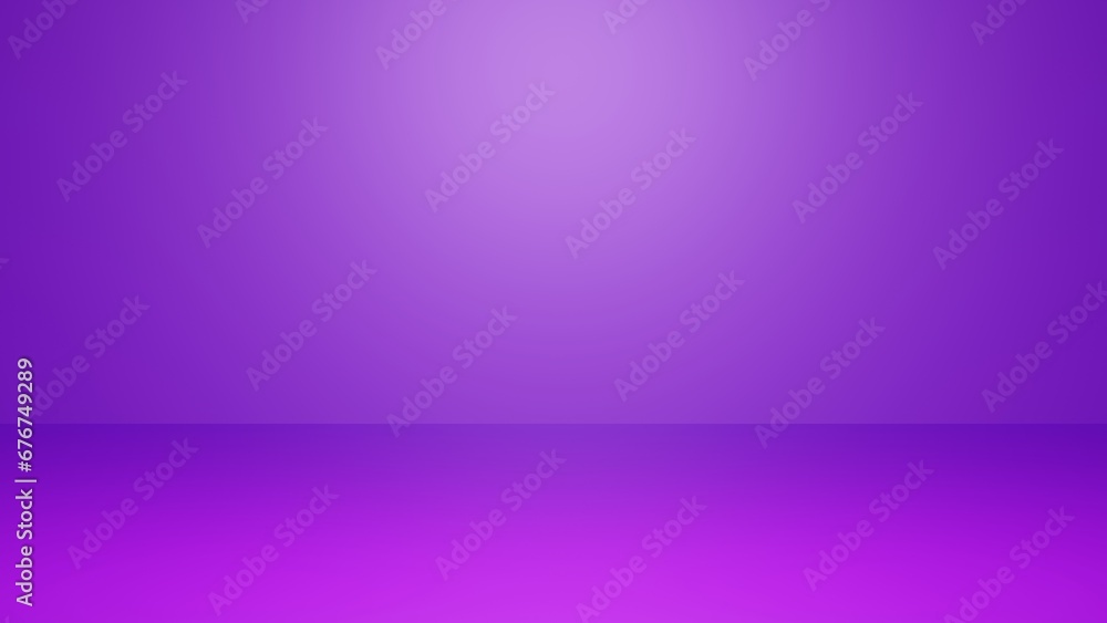 Purple blank background illustration 3d render, Blank background studio ...