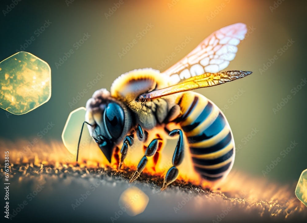 macro photos of bees, honey bees with macro photos, bees, honey, macro ...