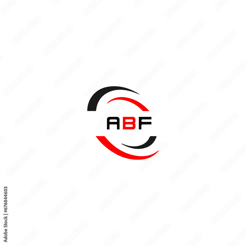 ABF logo. A B F design. White ABF letter. ABF, A B F letter logo design ...