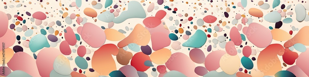 Terrazzo doodle scribble backdrop drawing pattern. Great as a simple ...