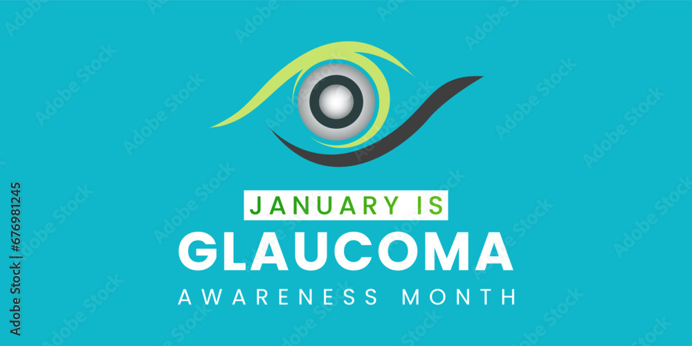 Vector illustration on the theme of National Glaucoma awareness month ...