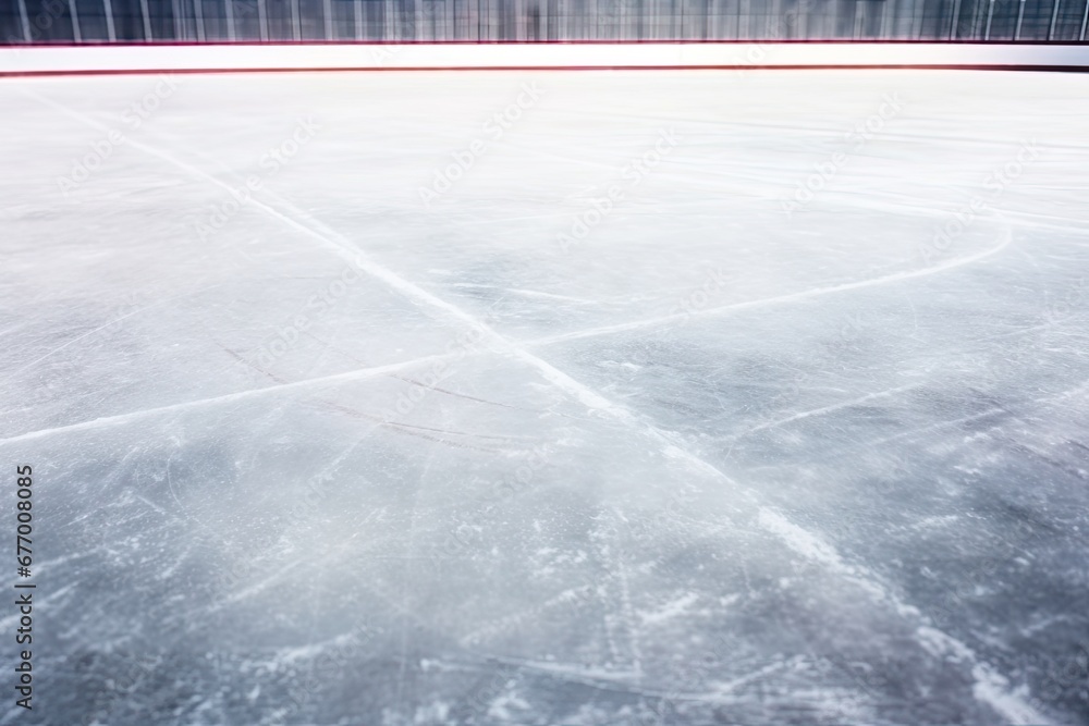 Texture concept for marking the hockey field with ice. Stock Photo ...