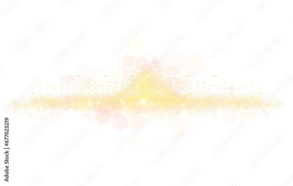 Luxury gold glitter. golden sparkle confetti. shiny glittering dust ...