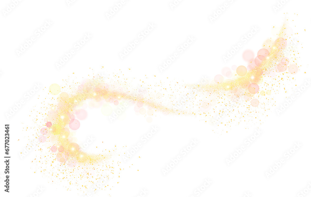 Luxury gold glitter. golden sparkle confetti. shiny glittering dust ...