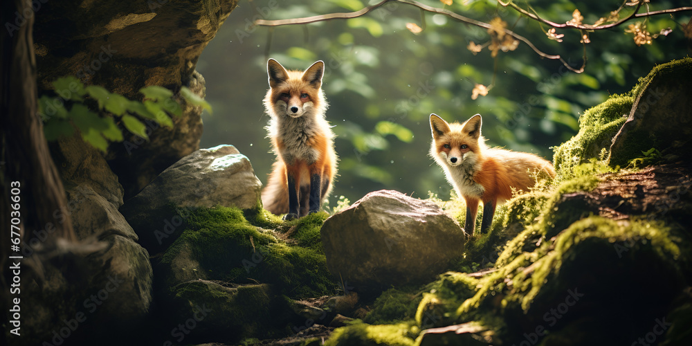 Foto de The enchanted forest introducing sparky the adventurous fox and ...