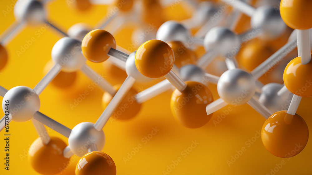 Hydrogen Sulfide Molecular Structure 3D Model, Chemistry Science Art ...