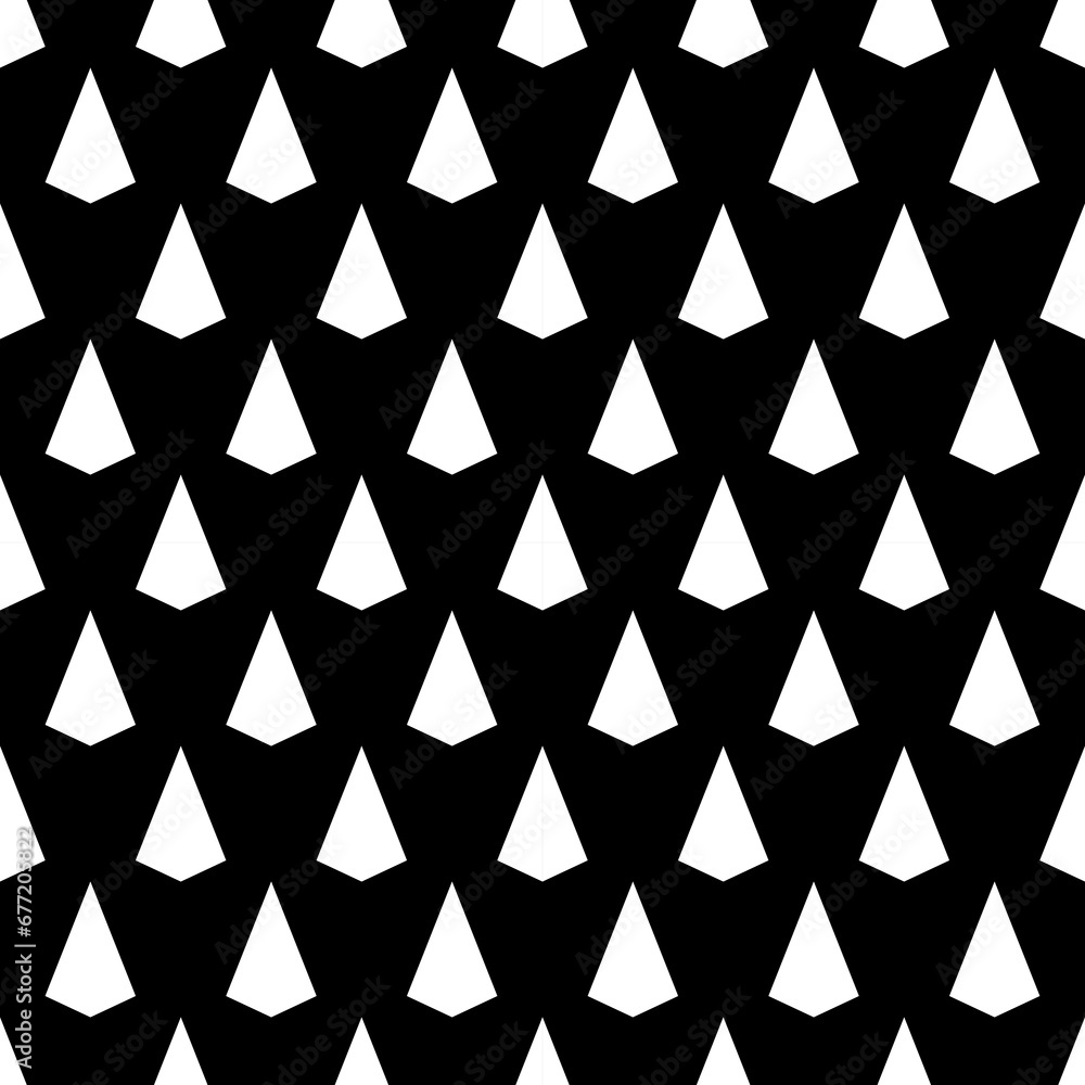 Seamless pattern design with kite shapes. Polygons background. Image ...