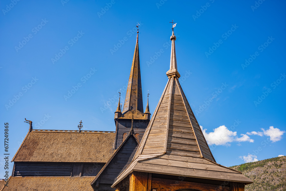 The Lom Stave Church is one of the largest and oldest stave churches in ...