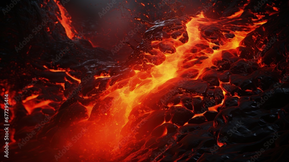 Captivating lava wallpaper: fiery beauty and volcanic landscapes in ...
