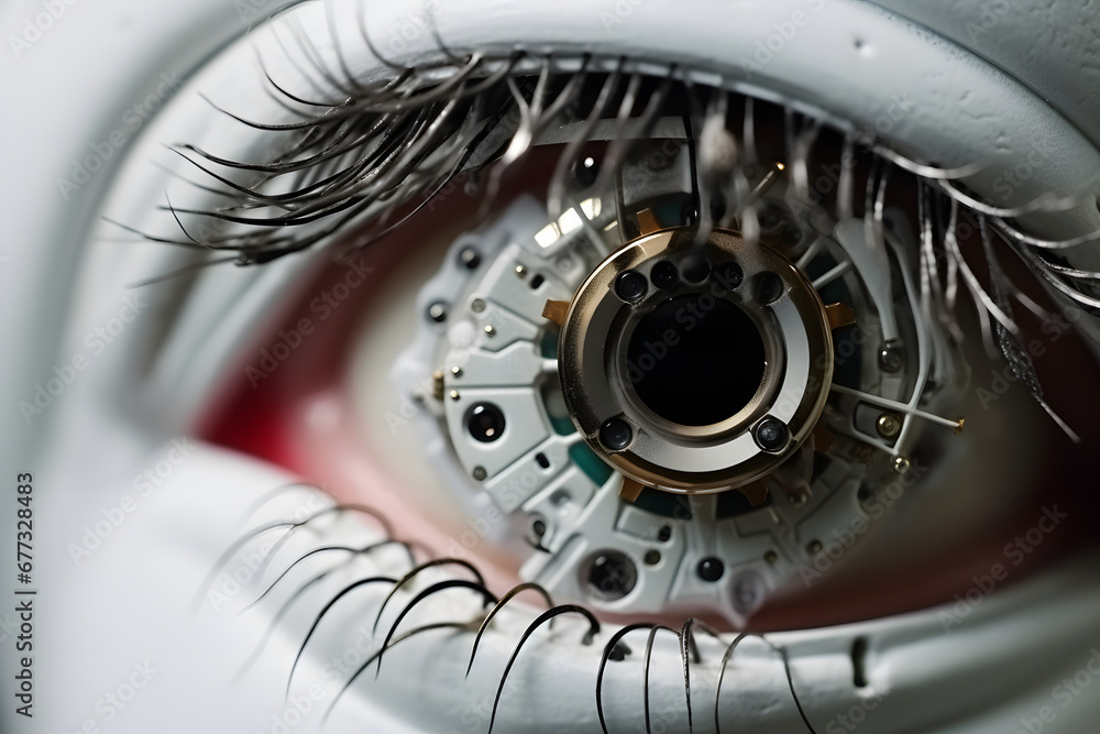 artificial human eye created using 3D -printing and artificial ...