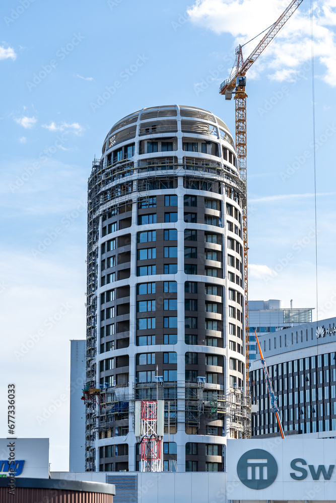 Bratislava, Slovakia, Europe - Oct 04, 2023 - Financial District ...