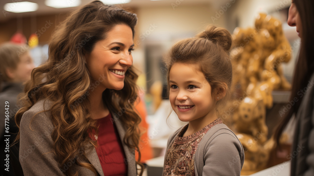 Pediatrician Explaining to Parents: A pediatrician in a warm ...