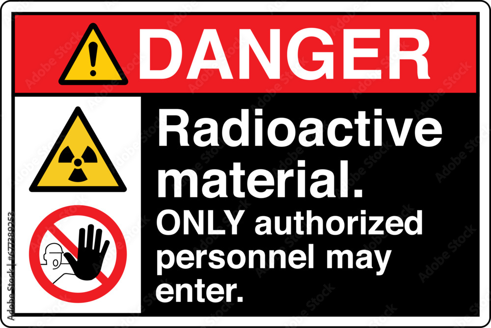 ANSI Z535 Safety Sign Marking Label Symbol Pictogram Standards Danger ...