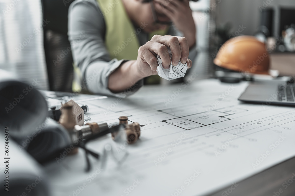 The architect, engineer made a mistake in designing the plan. Paper ...