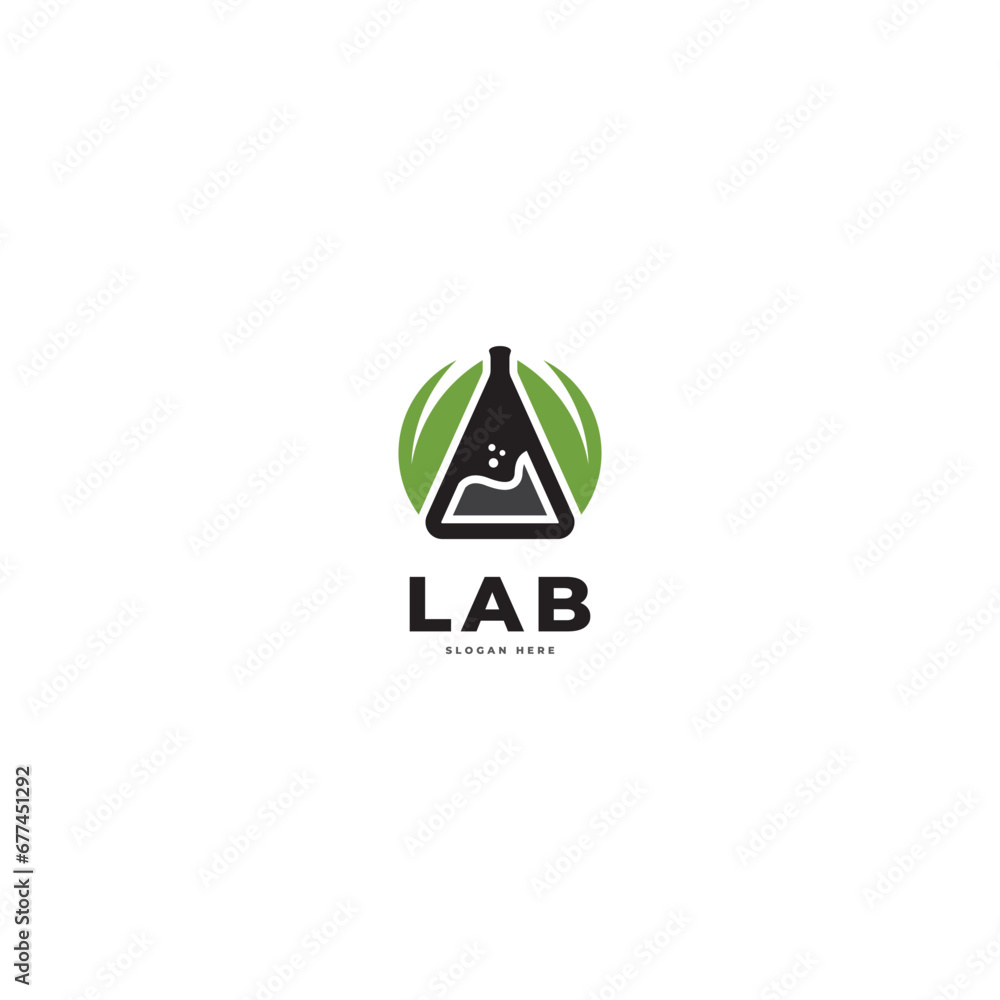 Microscope Medical laboratory Logo . Science Labs Logo Design . Bio ...