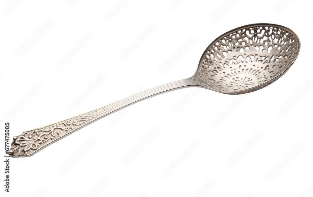 Silver Spoon on transparent background, PNG Format Stock Photo | Adobe ...