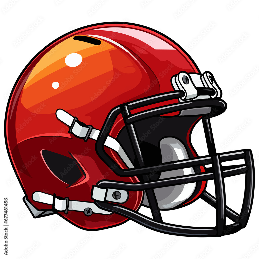 American Football Helmet Clipart High-Quality Vector for Sports Designs ...