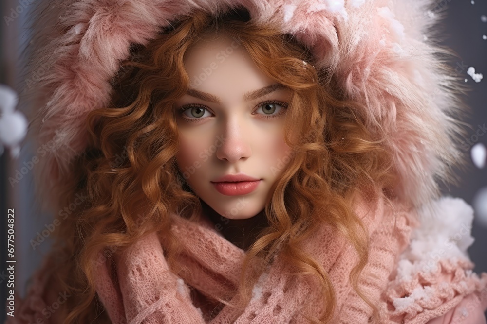 Winter Portraits: Take portraits of people bundled up in winter ...